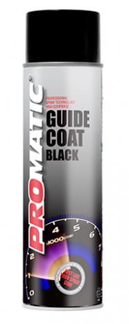 Promatic Guide Coat Black Aerosol 500ml– Central Paints Trade