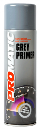 Promatic Grey Primer Aerosol 500ML - Perfect Paint Job– Central Paints Trade